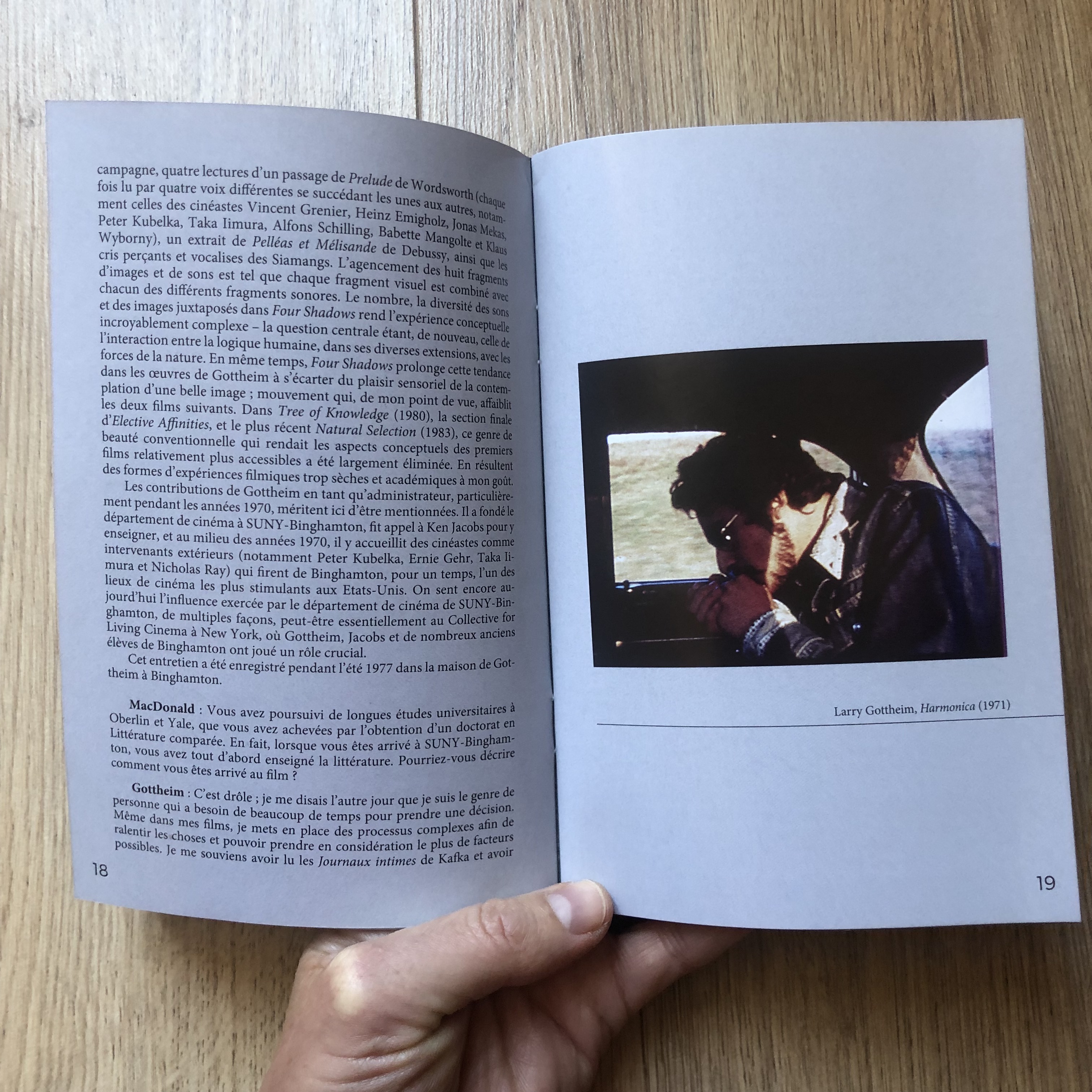 ReVoir / Larry Gottheim – MARIE SPILLER